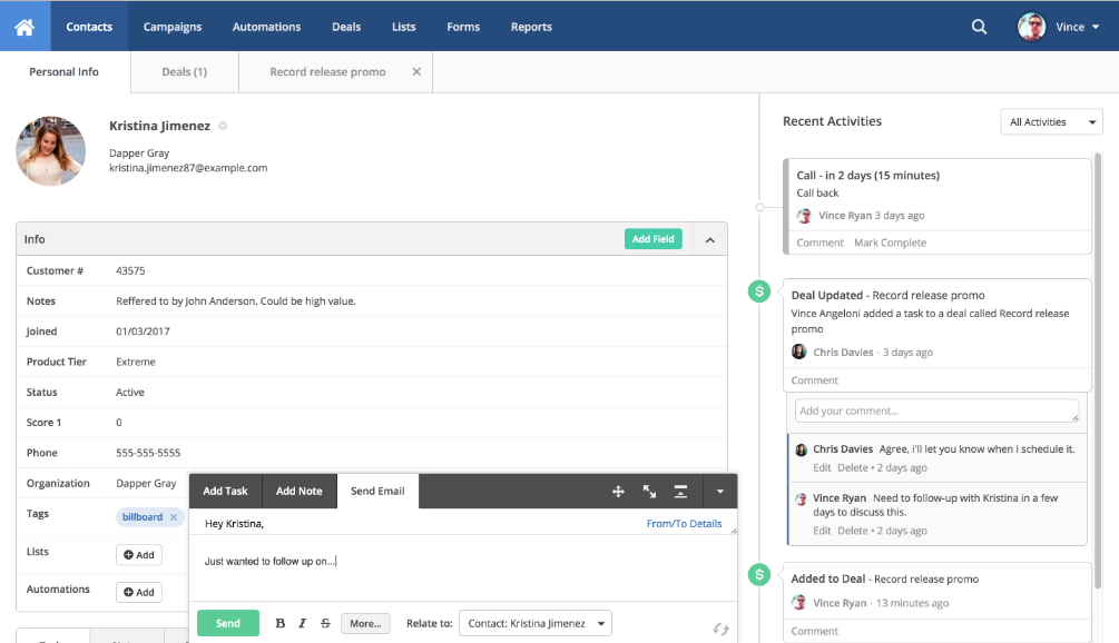 ActiveCampaign: precios, funciones y opiniones